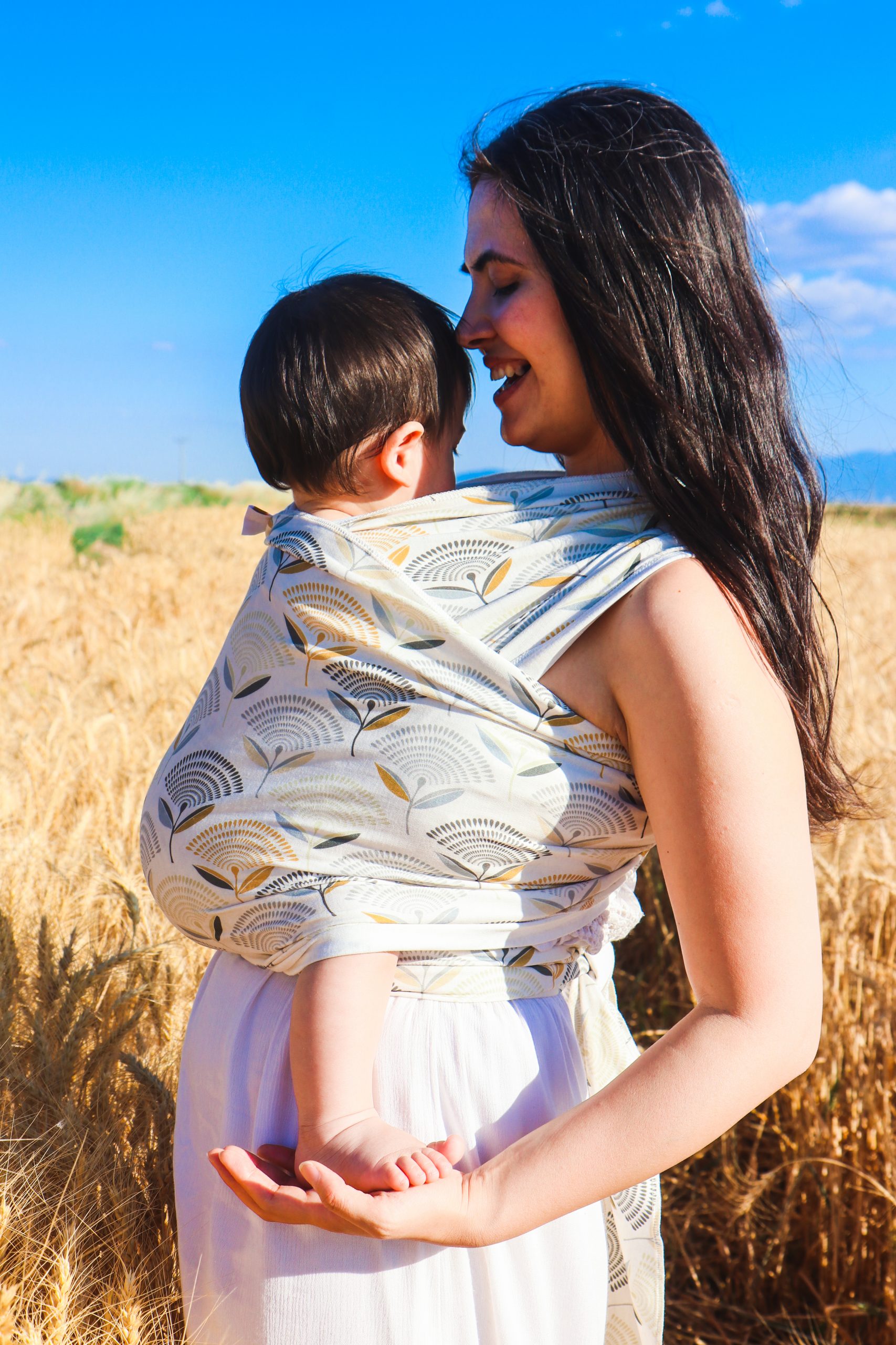 Neko Stretchy Wrap Sling -Fresia - Neko Slings